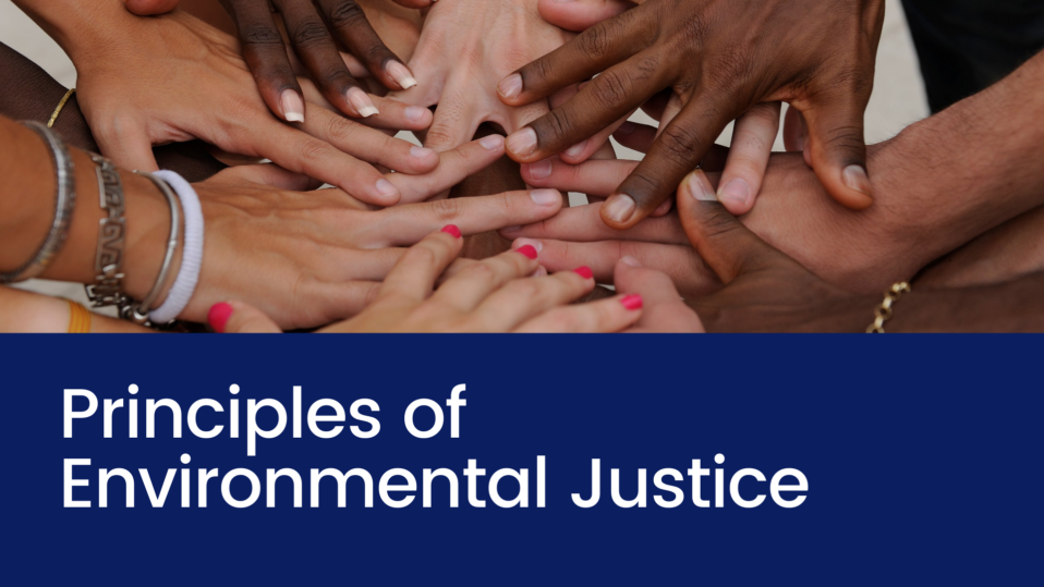 Principles of Environmental Justice – Clean Water for North Carolina